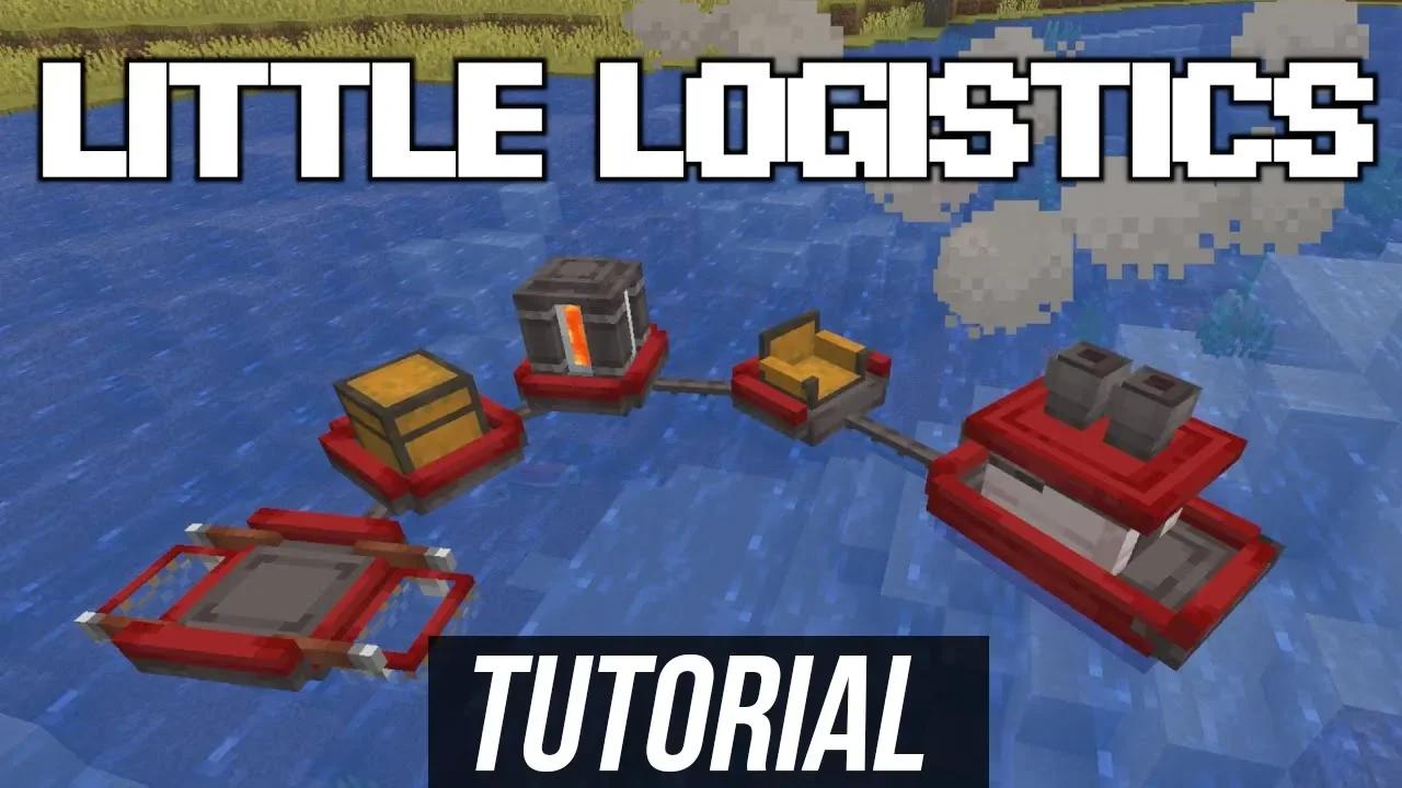 Little logistics tutorial / guide 1.16.5 - 1.18.2 Tugs and trains ...