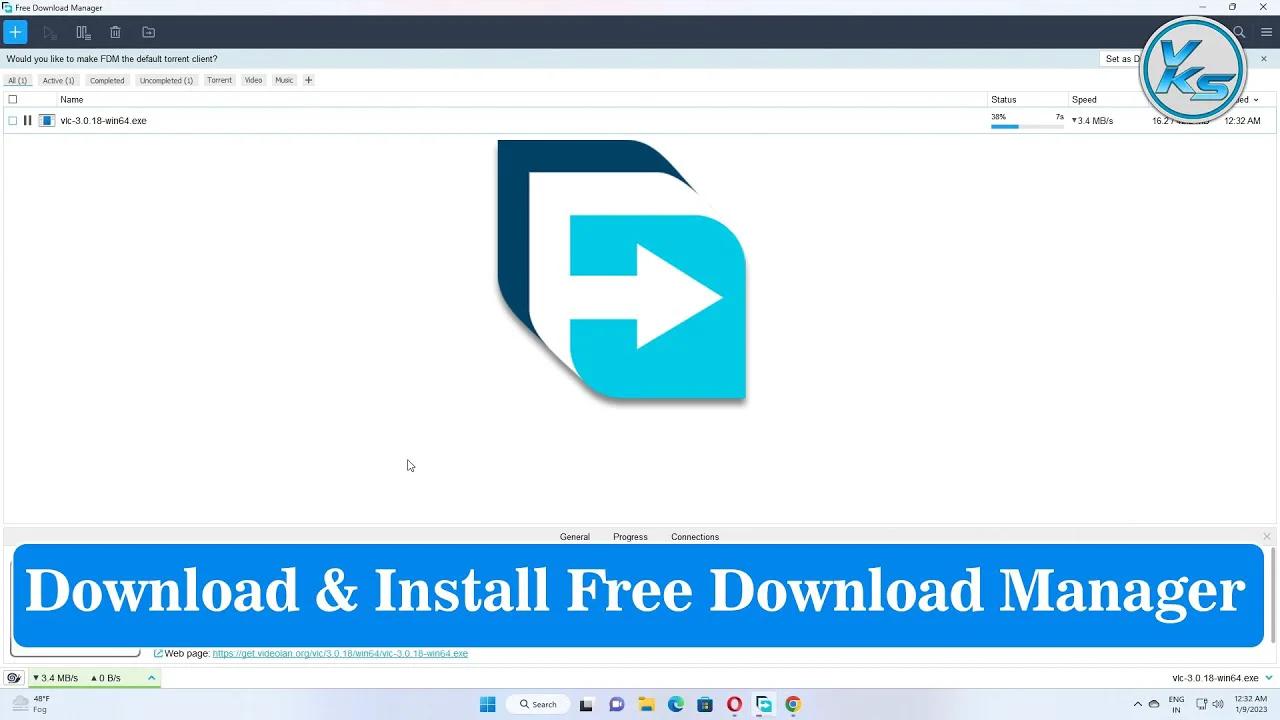 How To Download And Install Free Download Manager On Windows 11/10/8/7