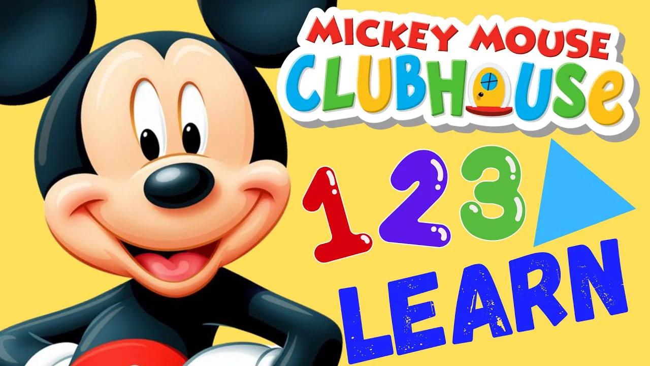 Mickey Mouse Clubhouse: Learn Colors, Shapes, Numbers, Counting Disney ...