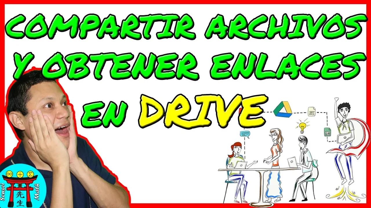 🔥🤝 COMPARTIR archivos en GOOGLE DRIVE y obtener ENLACE para enviar ...
