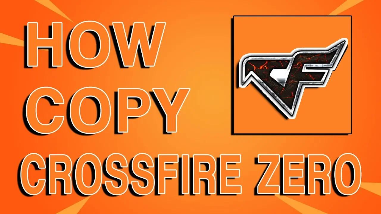 How to Copy CrossFire Zero to Another | PC CrossFire Zero Copy From One ...