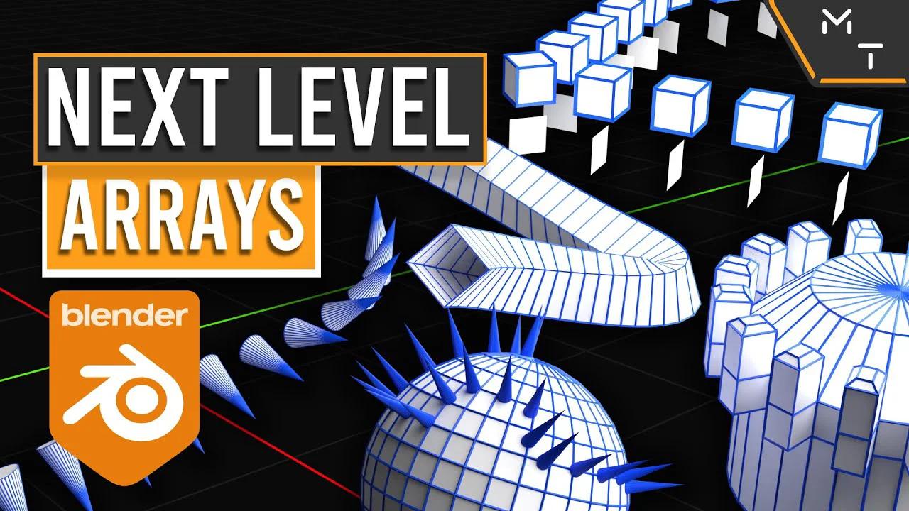 Advanced Arrays, Instancing & Curves| Learn Blender 2.9+ Through ...