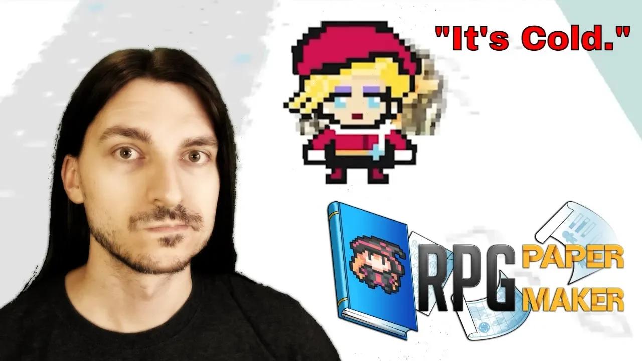Casual and Quick Using RPG Paper Maker || A Winter Walk
