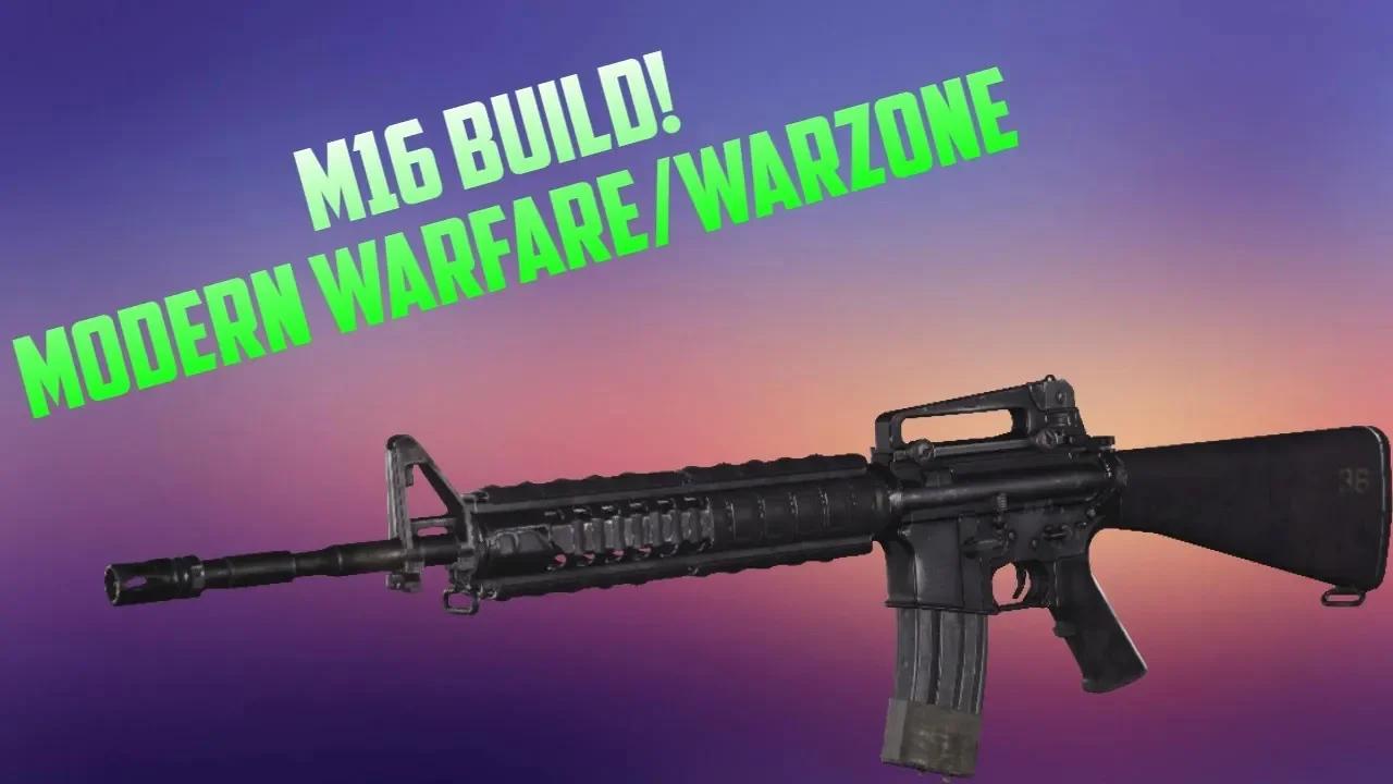 Building the M16 in Modern Warfare/Warzone (Gunsmith Build Guide)