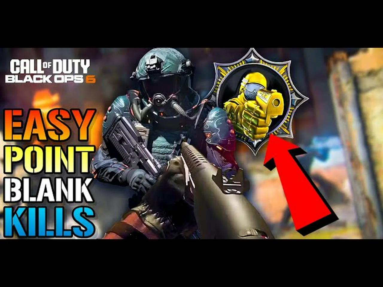 Call Of Duty: Black Ops 6 EASY POINT BLANK KILLS! EASY BO6 CAMO Unlock ...