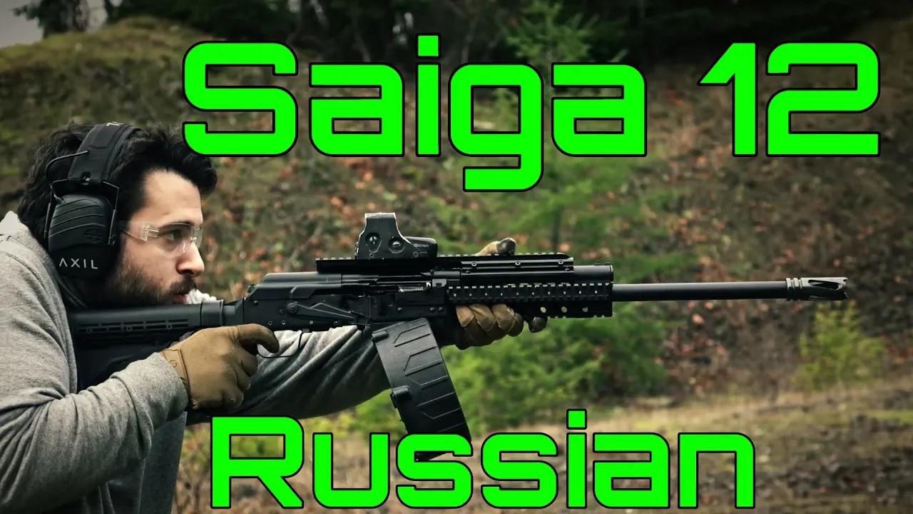Saiga 12 - Banned, Eclectic, Russian collectible
