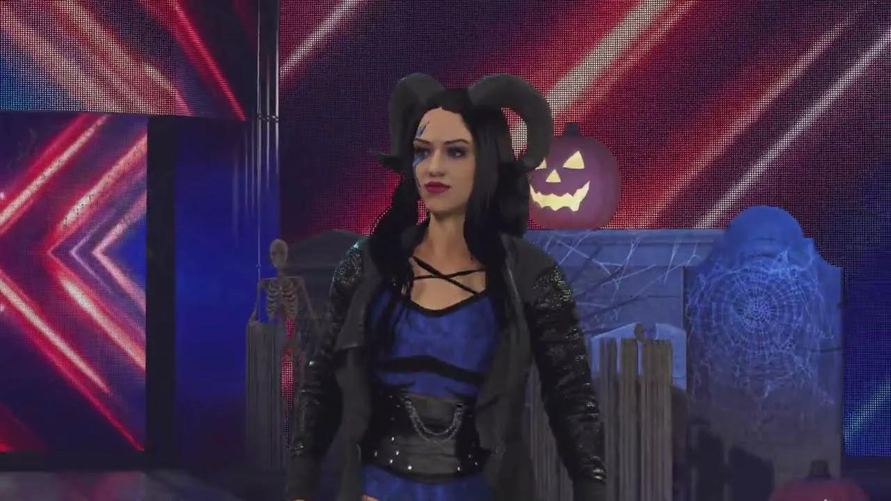 WWE 2K24 - Giulia and Stephanie Vaquer VS Cora Jade and Roxanne Perez