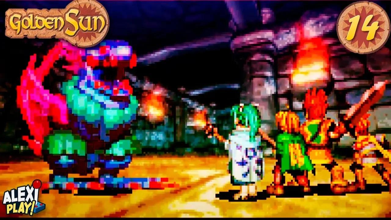 🌞 Golden Sun #14 - Mina de Altin Parte 2, Djinn Presion, Habilidad Elevar