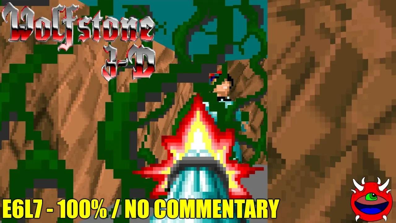 Wolfstone 3D (ECWolf) - E6L7 - 100% No Commentary