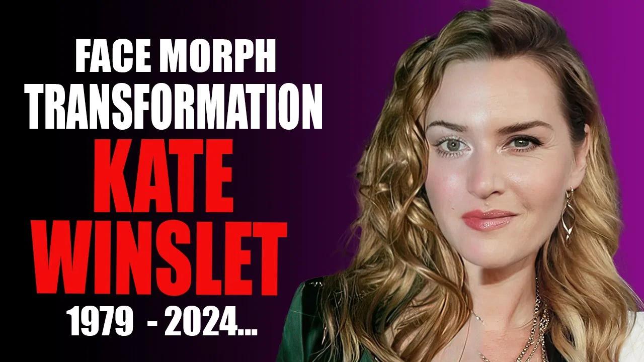 Kate Winslet - Transformation (Face Morph Evolution 1979 - 2024)