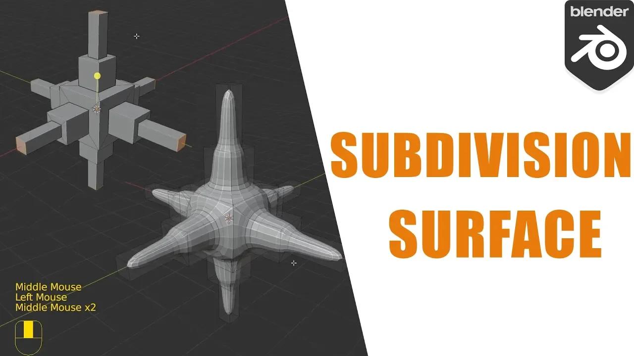 Blender Subdivision Surface Modifier Türkçe Blender Dersleri Mutlu
