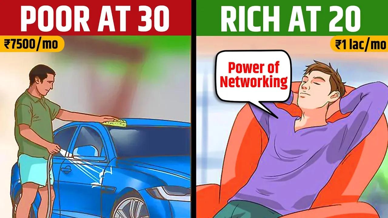 How to Become POWERFUL AND RICH In Your 20's | Power Of Networking