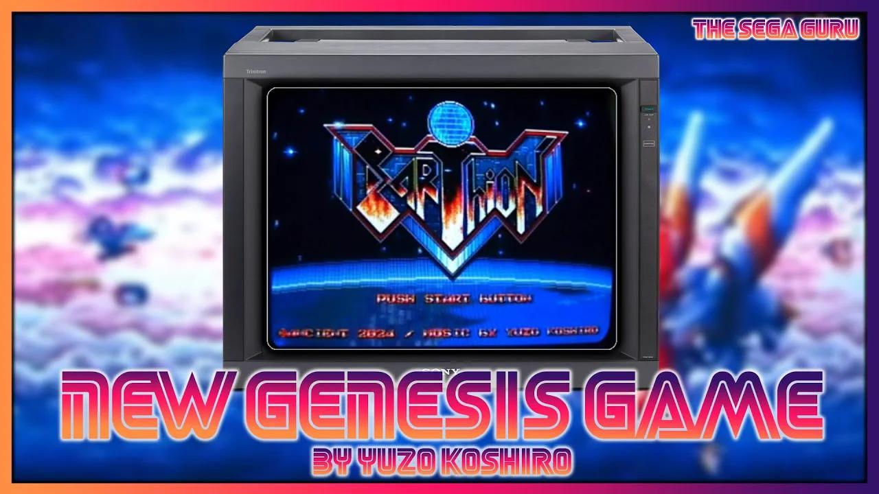 NEW SEGA GENESIS GAME EARTHION BY YUZO KOSHIRO