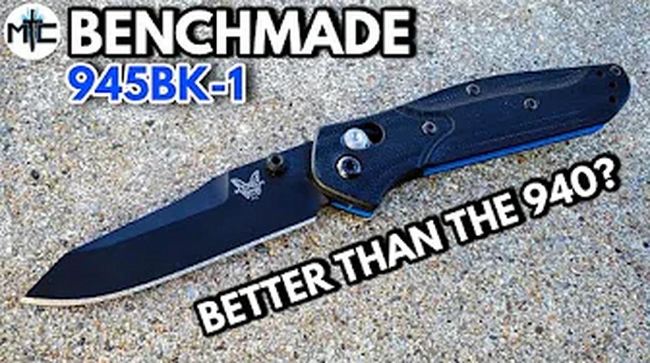 Benchmade 945BK-1 Mini Osborne Folding Knife - Overview and Review