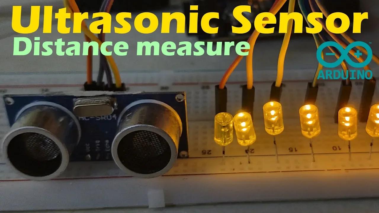 Arduino Ultrasonic Sensor Led Project Distance Measurement Arduino Uno The Watt World