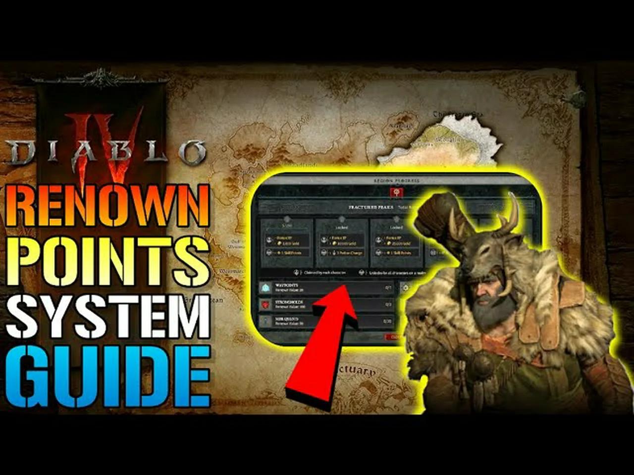 Diablo 4: Renown System Guide! How Does It Work? Rewards, Skill Points & More (Diablo 4 Guide)