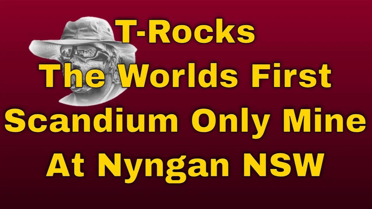 The Worlds First Scandium Mine at Nyngan NSW