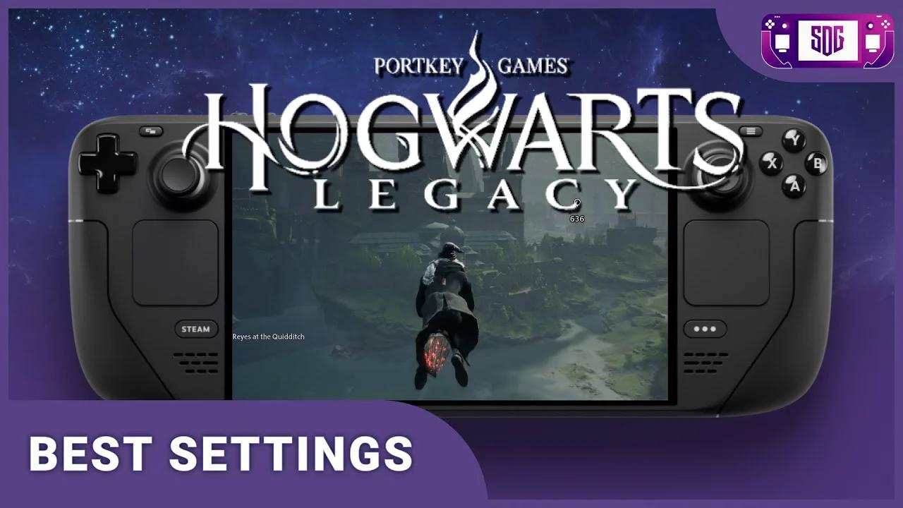 Hogwarts Legacy Best Settings For Steam Deck Steam Os Gameplay