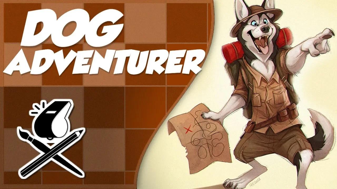 Character Design Challenge: Dog Adventurer