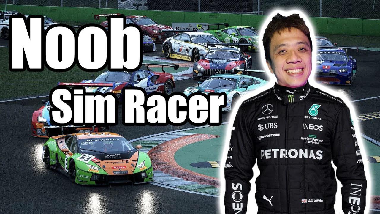 Day 1 Noob Sim Racer in Assetto Corsa Competizione #simracing #simracer ...