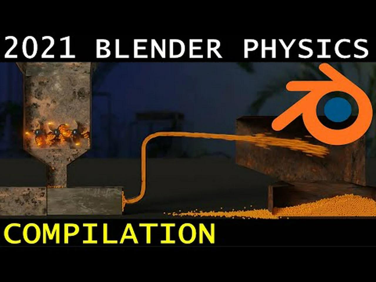 2021 Blender Physics Compilation - Blender Rookie