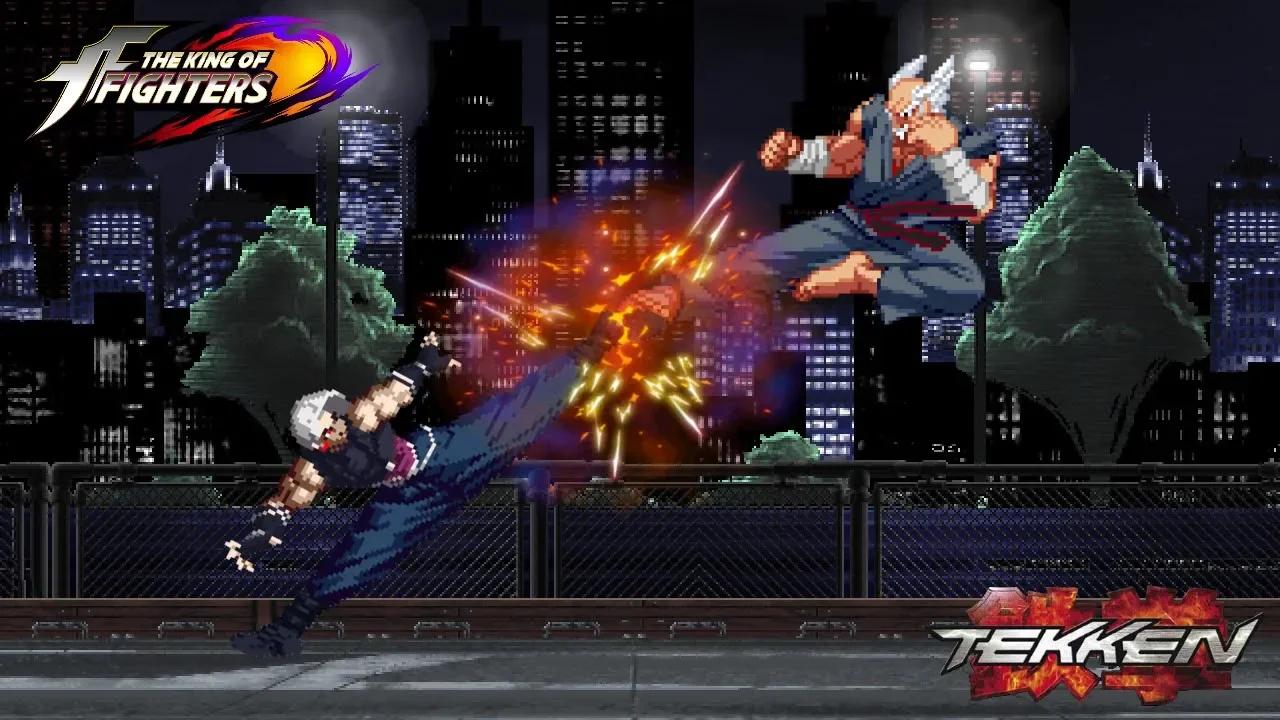 Omega Adelheid vs Heihachi Mishima - The King of Fighters X TEKKEN l ...