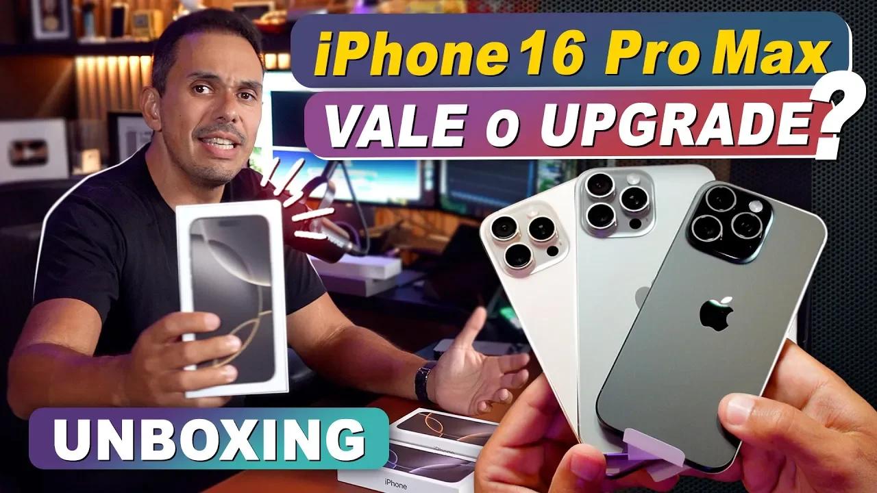 iPhones 16 Pro e 16 Pro Max | UNBOXING LIVE #macmasi #iphone16pro #unboxing