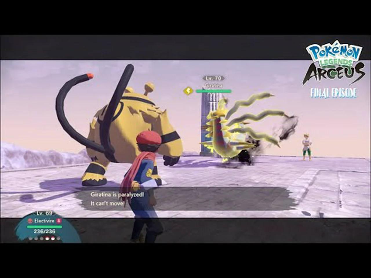 Pokemon Legends: Arceus - Extras #6 || Boss Battle Against Volo ...