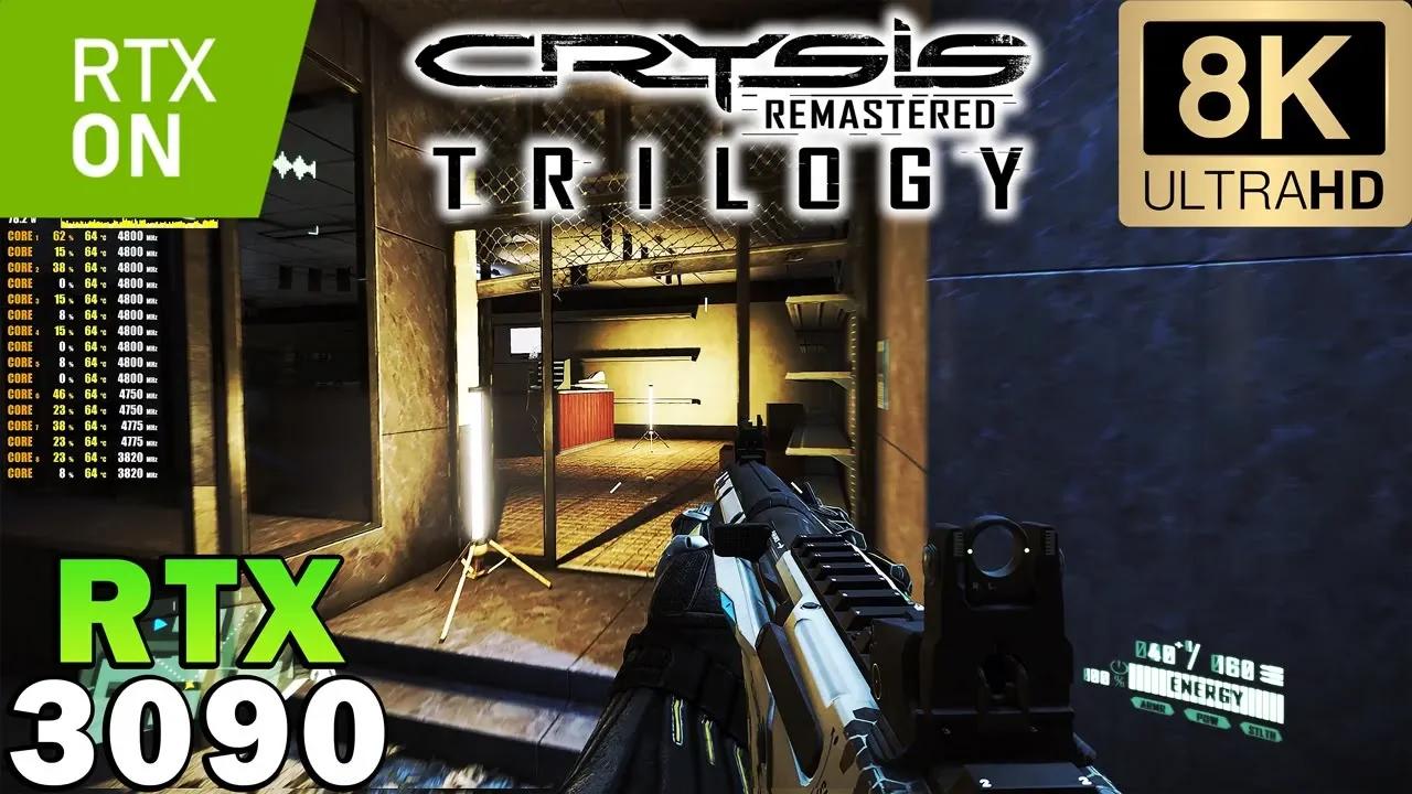 Crysis 2 Remastered in 8K | RTX 3090 | Ray Tracing | DLSS | Ultra Graphics