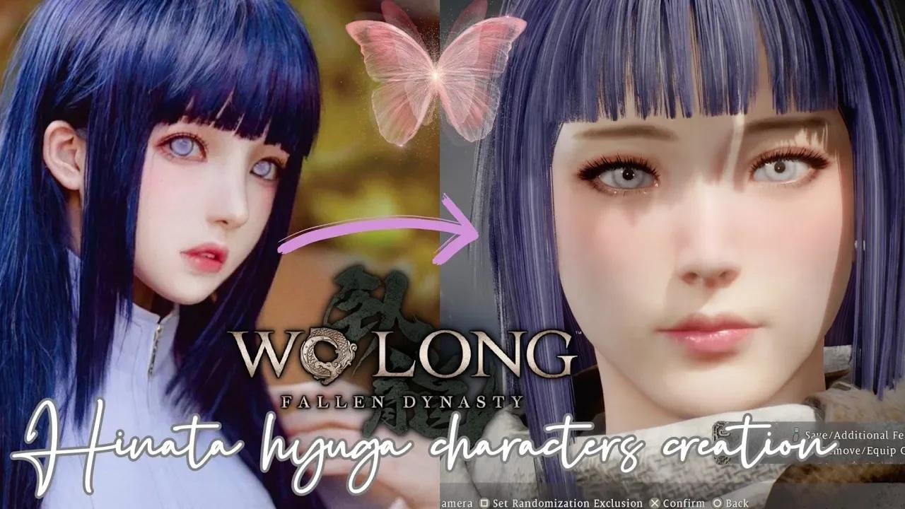 Wo Long: Fallen Dynasty Hinata Hyuga Full character creation