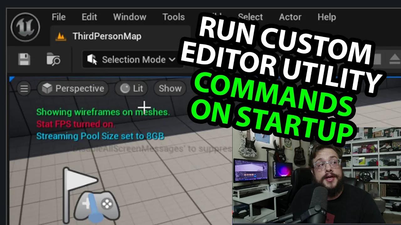 Run Custom Commands on Startup in Unreal Engine 5