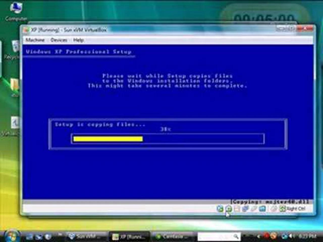 Windows XP 101 installation