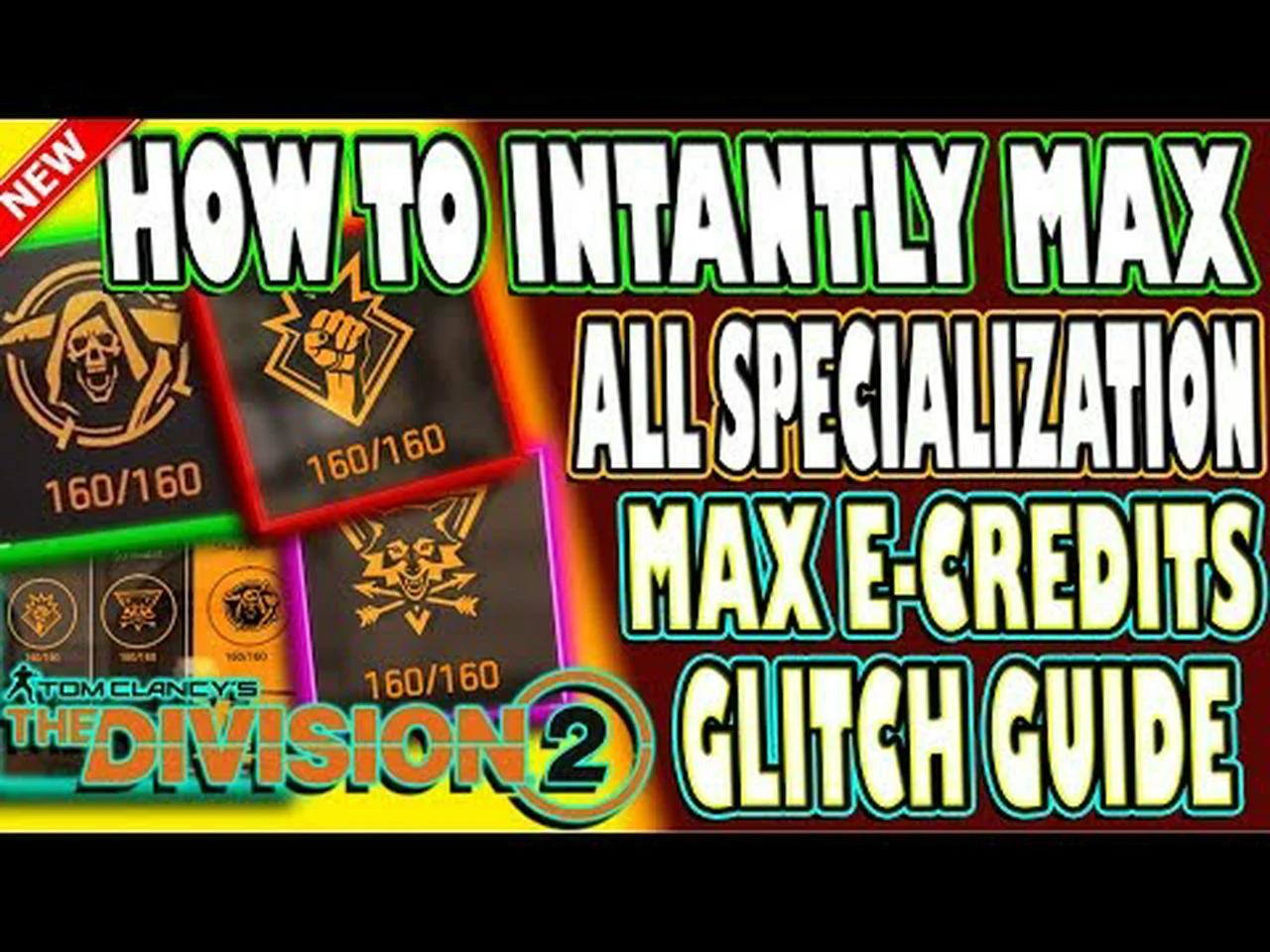 🆕 HOW TO INSTANTLY MAX SPECIALIZATION POINTS GLITCH | EXPLOIT GUIDE | The Division 2 | HAVE IT ALL