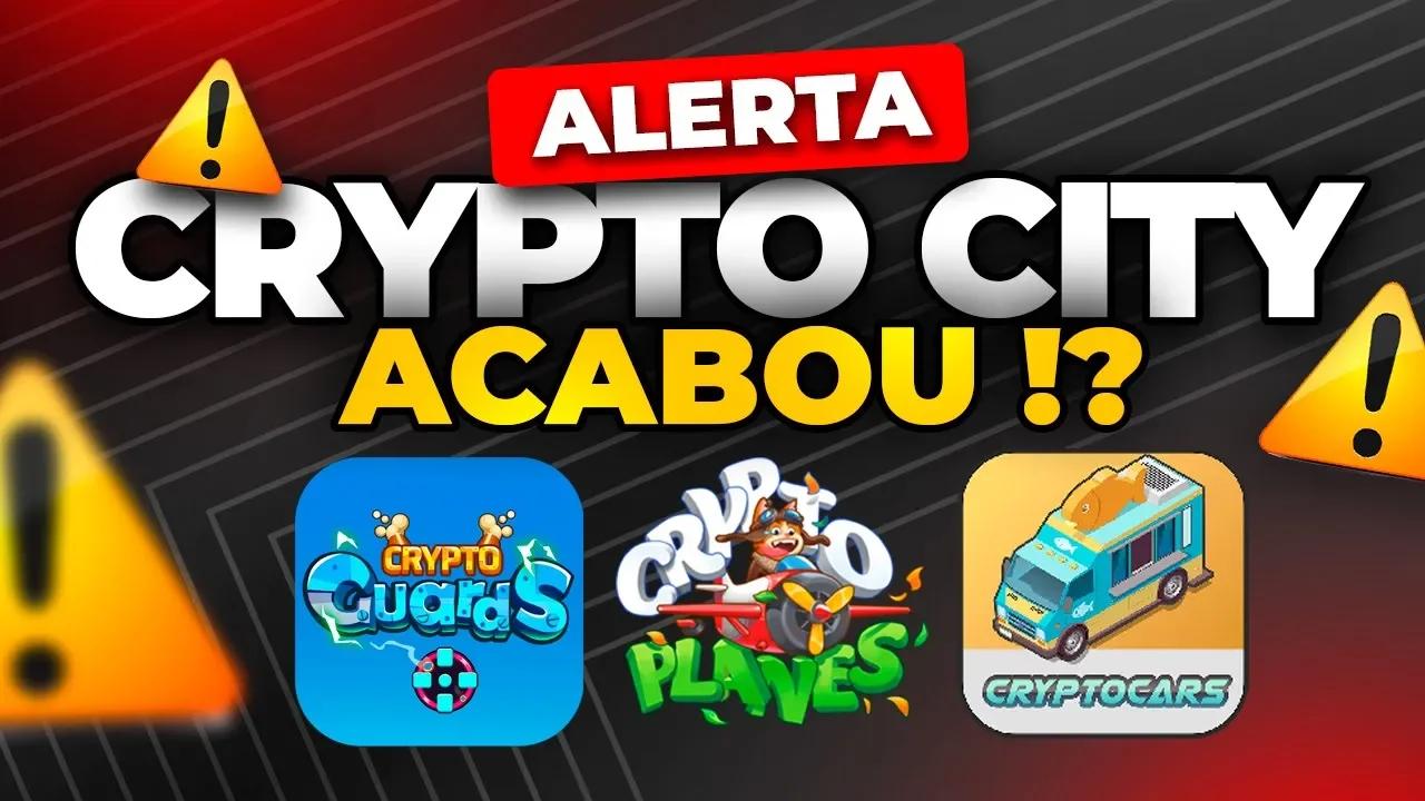 🚨CCAR, CPAN e CGuards🚨 FIM DA LINHA!? ACABOU OS GAMES da CRYPTO CITY ?!💥