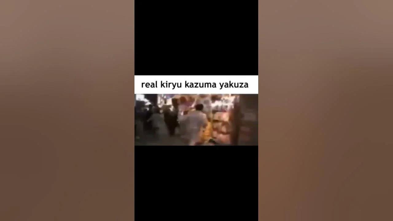 real kiryu kazuma yakuza #shorts #yakuza #gaming #games