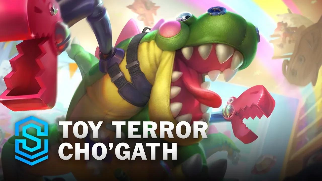 Toy Terror Cho'Gath Skin Spotlight - League of Legends
