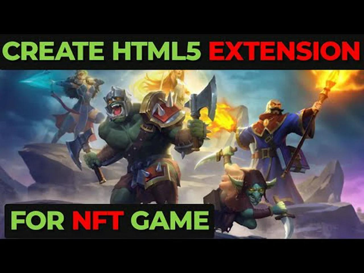 Create extension for NFT game in gamemaker studio