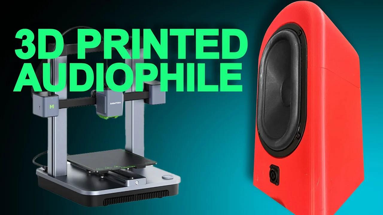 3D printed Audiophile Speakers - FREE Designs (pt2)