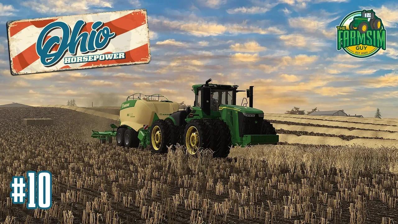 Big Yields and Bigger Bales! - Ohio Horsepower - Episode 10 - FS19