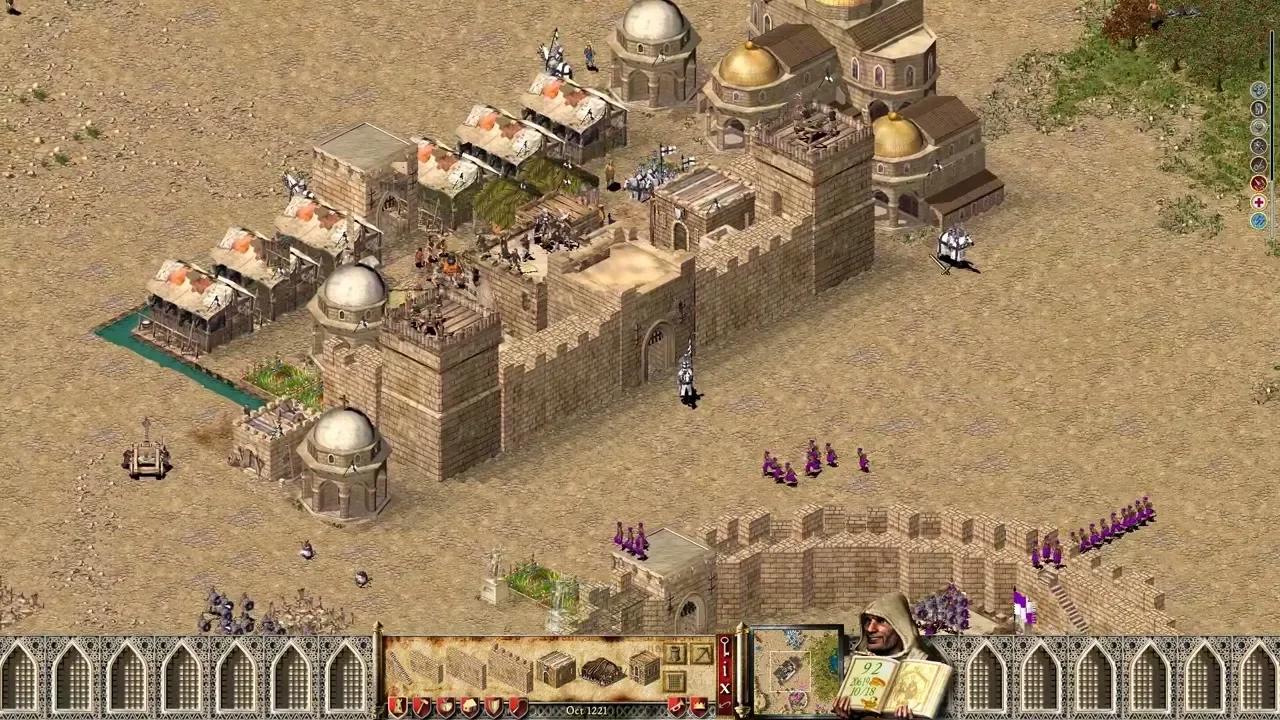 Stronghold Crusader Extreme HD - 7 Choastal Trap - Archer Defense and ...