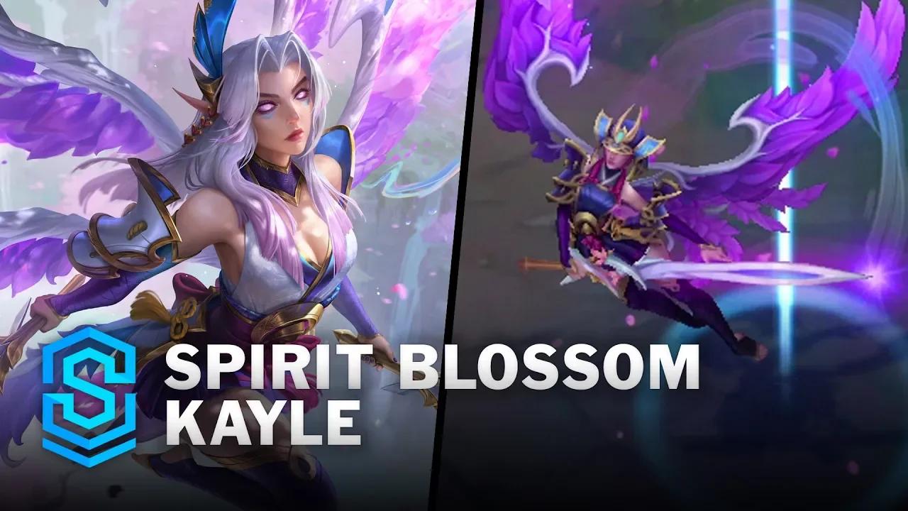 Spirit Blossom Kayle Skin Spotlight - Pre-Release - PBE Preview ...