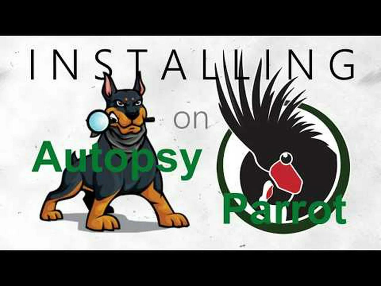 How to install Autopsy Forensic Browser 2.4 with Terminal on Parrot ...