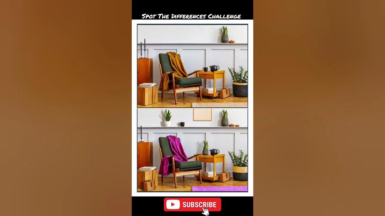 How Many Differences Are There? Can You Find Them All? #findthedifference