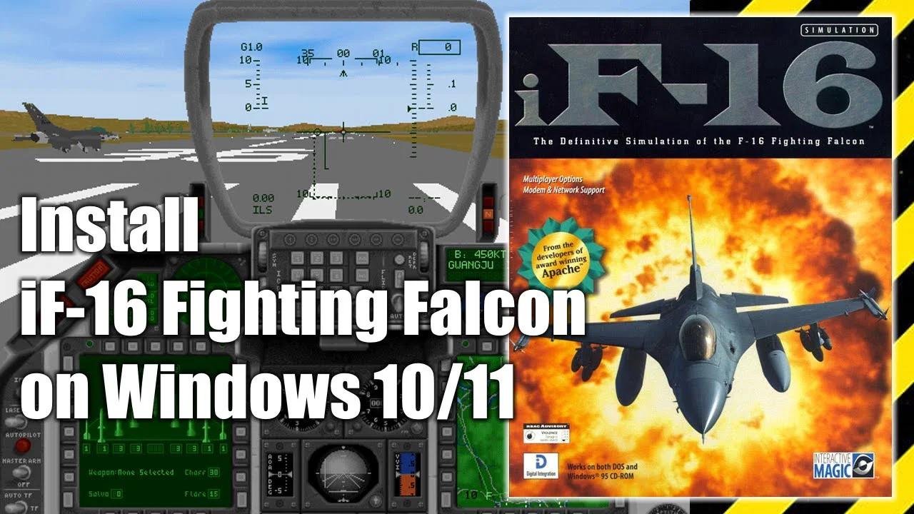 How to install iF-16 Fighting Falcon on Windows 10/11