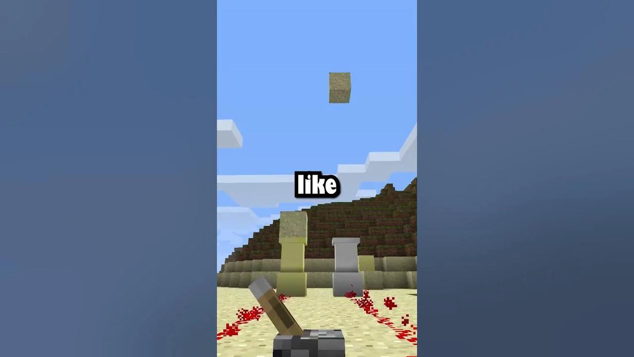 This ESSENTIAL Minecraft feature STARTED as a mod! #minecraft #shorts # ...