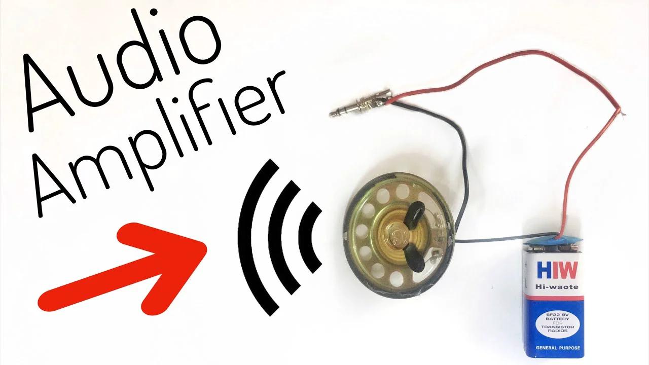 How To Build your own AUDIO AMPLIFIER - Simple!