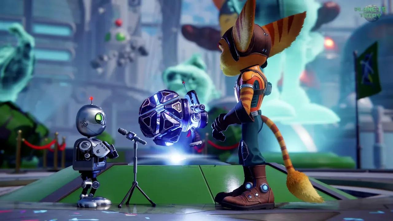 Ratchet & Clank : Rift Apart - Guide 01 - Nefarious City et Rivet