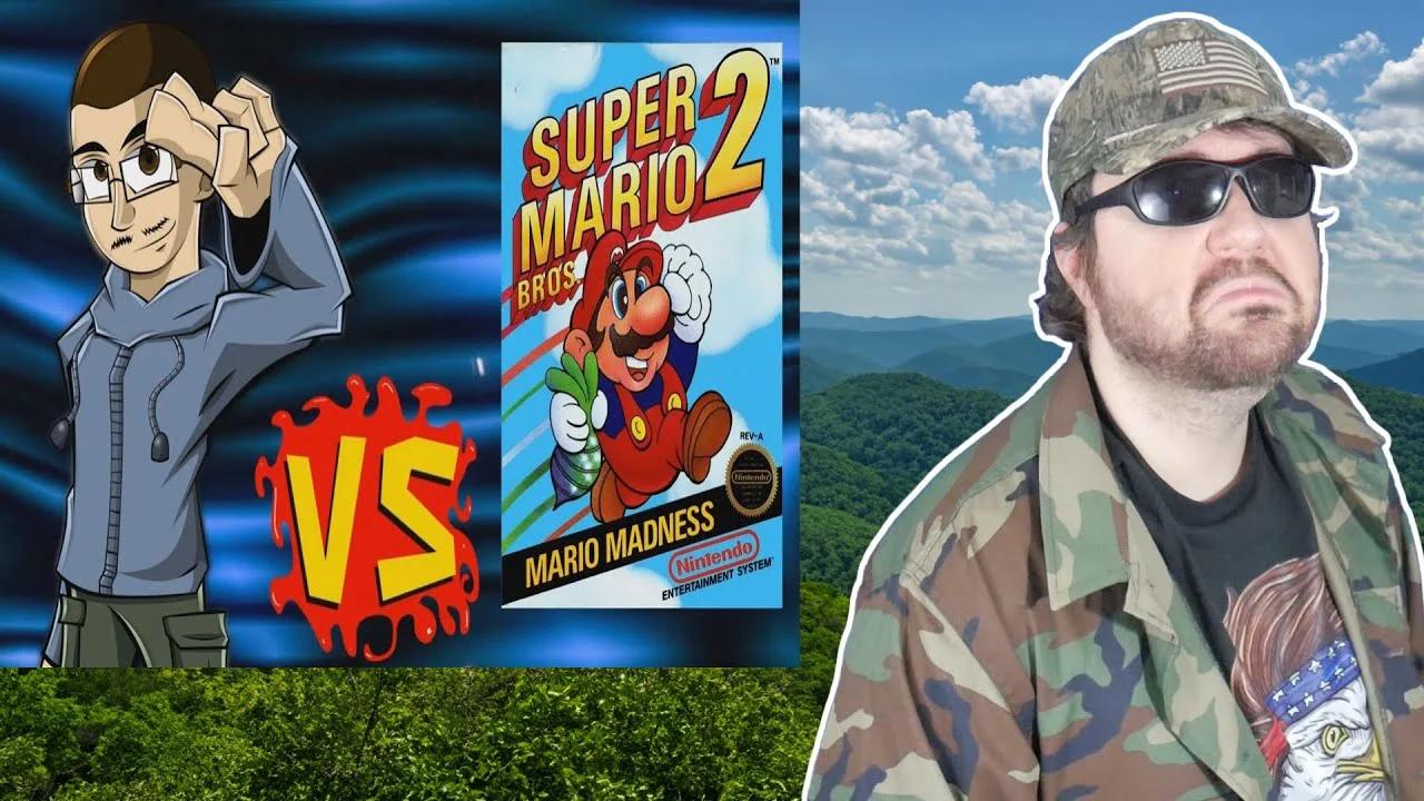 Johnny vs. Super Mario Bros. 2 (USA) (SomeCallMeJohnny) - Reaction! (BBT)