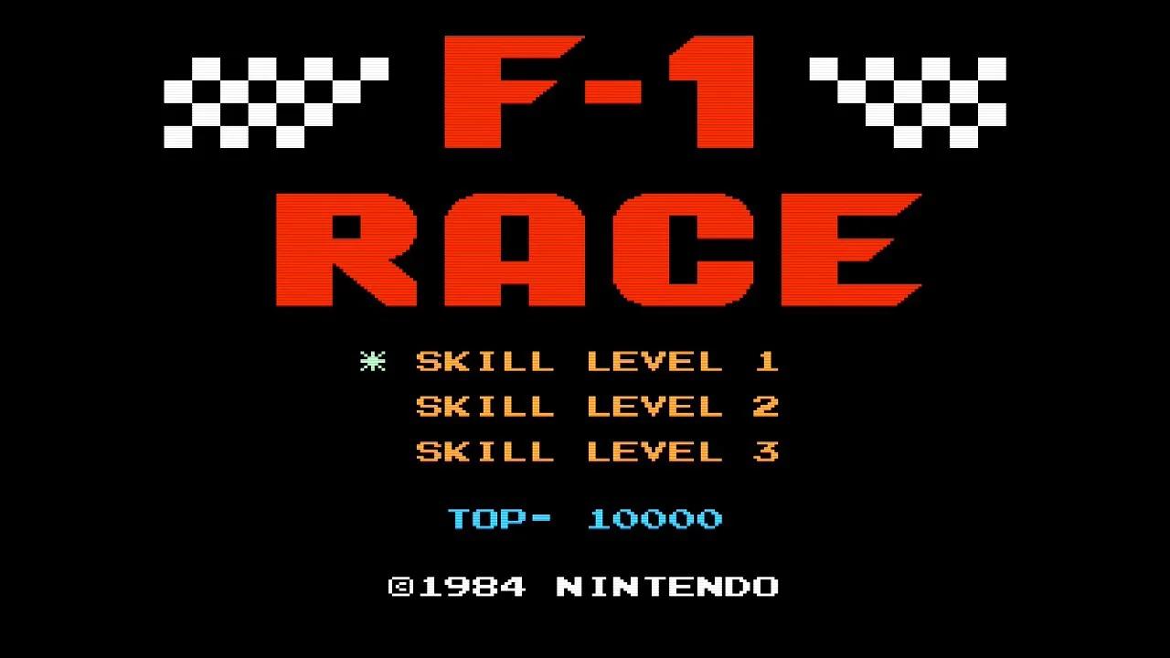 F-1 Race Famicom Gameplay