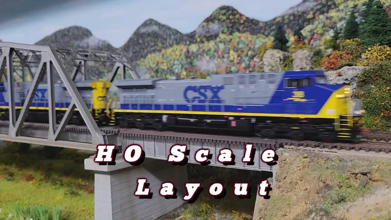 Suncoast Model Railroad Club HO Scale Layout Oct 27 2023